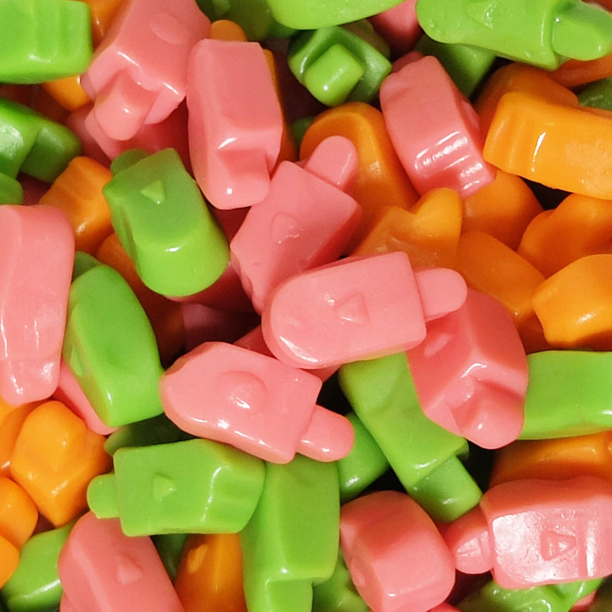 Sherbet gummi ice pops – Ludik Candy