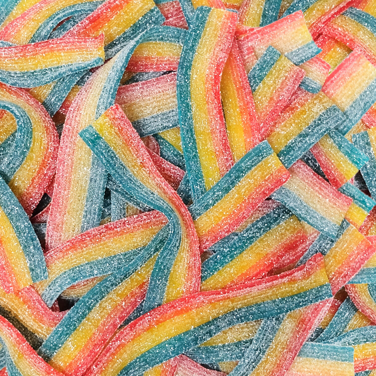 Sour Rainbow Streamers – Ludik Candy