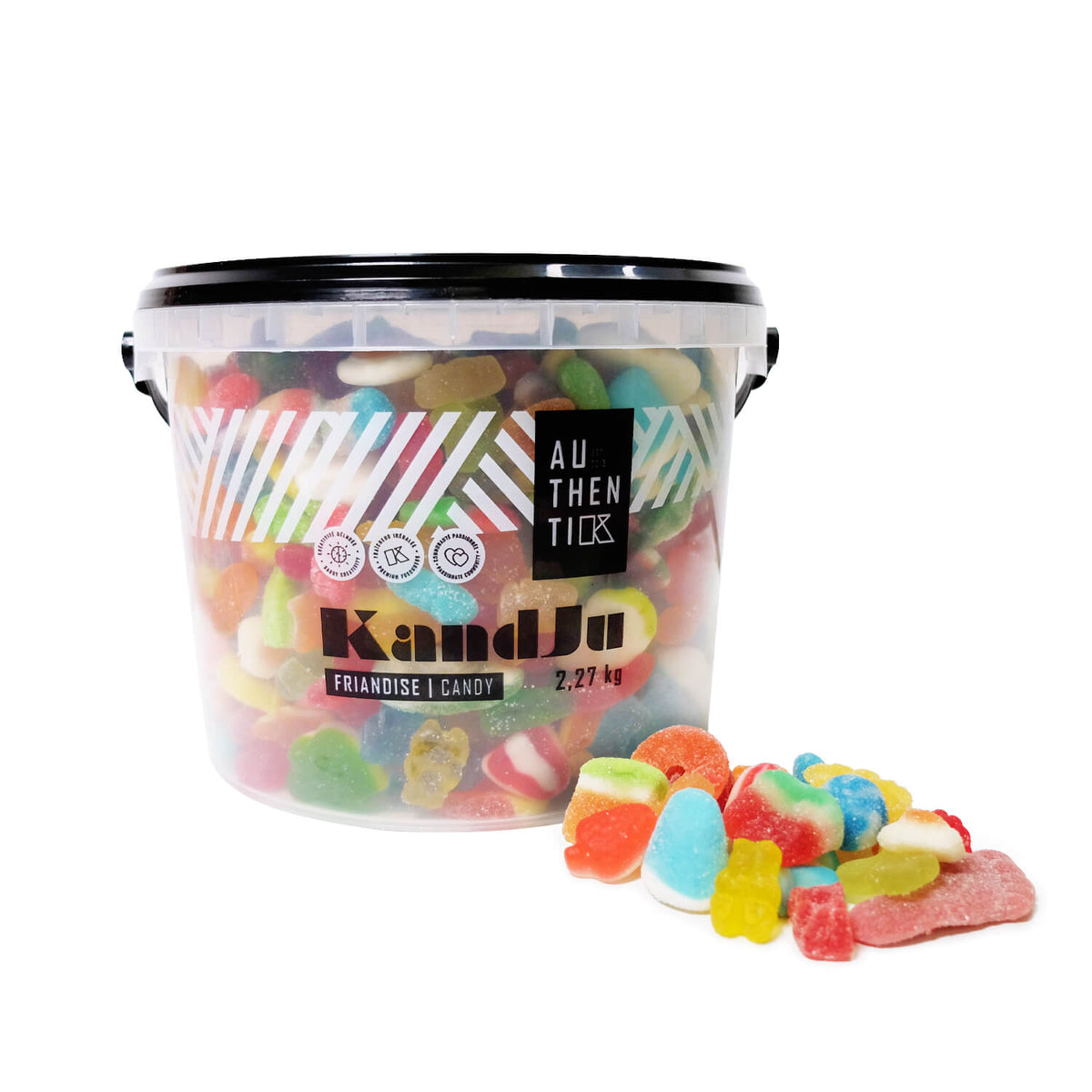 Regular mix bucket 2,27 kg – Ludik Candy