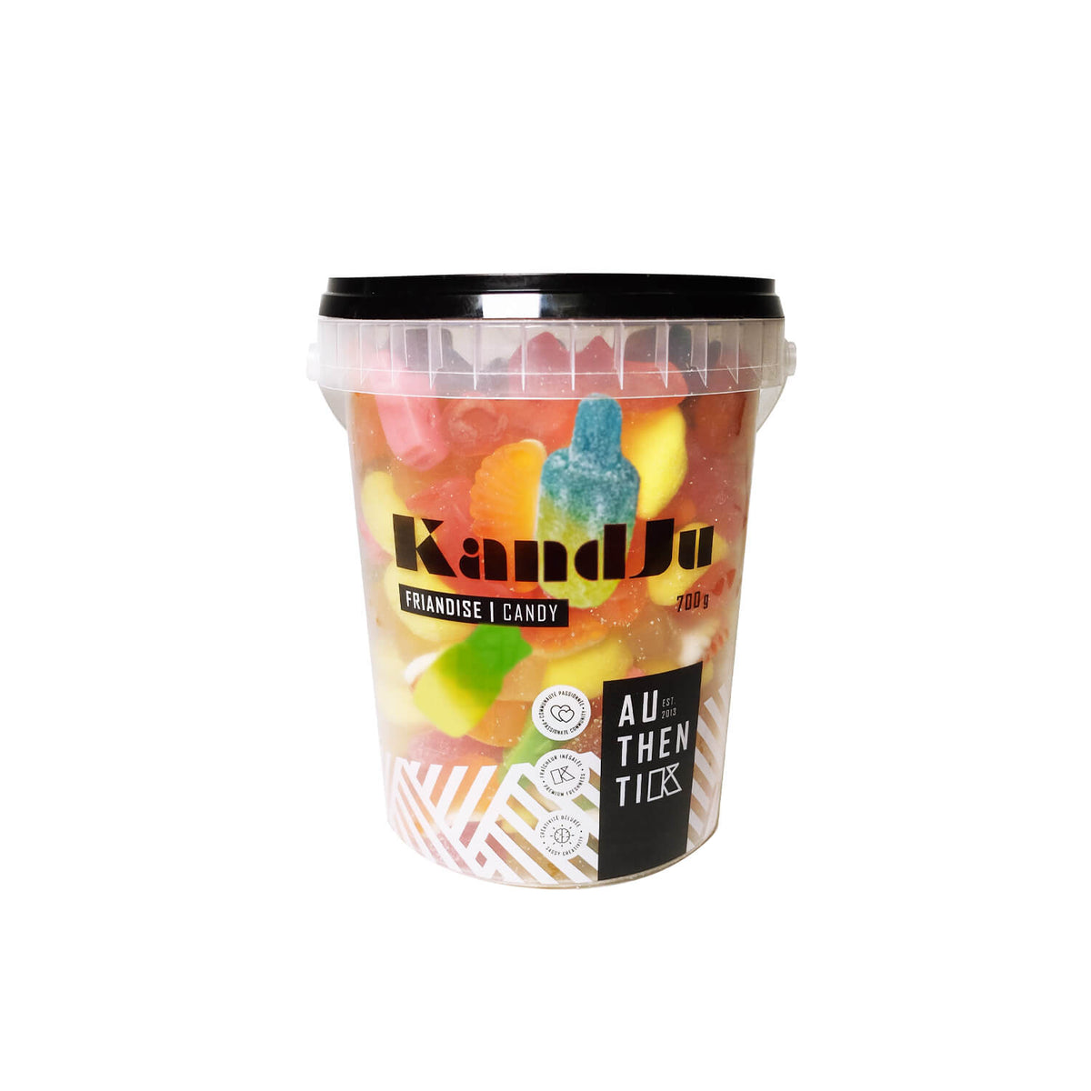 Tropical mix bucket 700 g – Ludik Candy